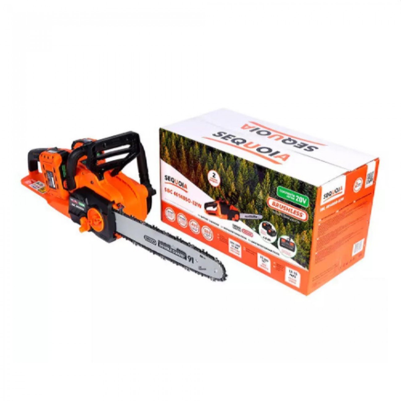 Пила цепная на аккумуляторе Sequoia SBC4014BSO-E2W – 4800 лей | Купить ...